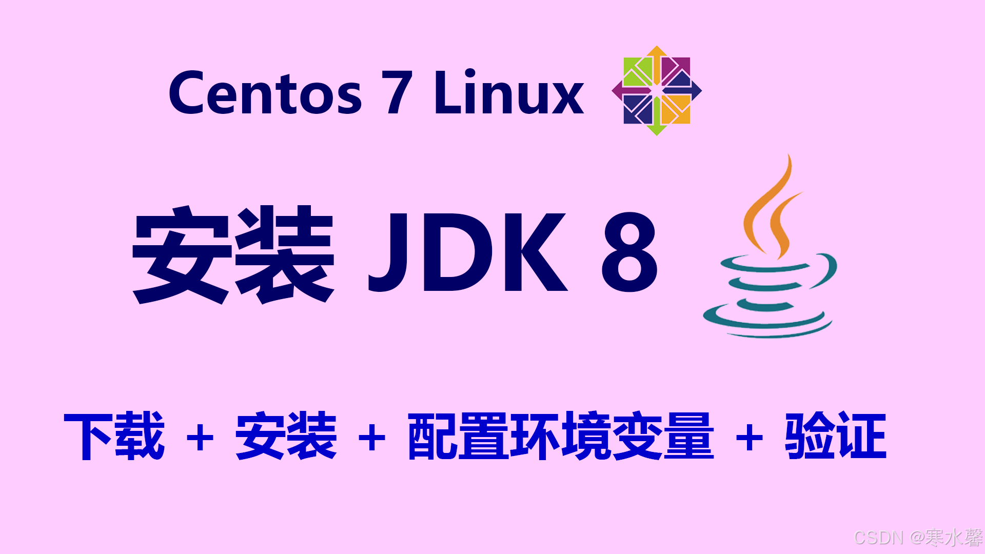 Centos 7 Linux 安装 JDK 8：下载、安装、配置环境变量、验证_centos 安装jdk8-CSDN博客