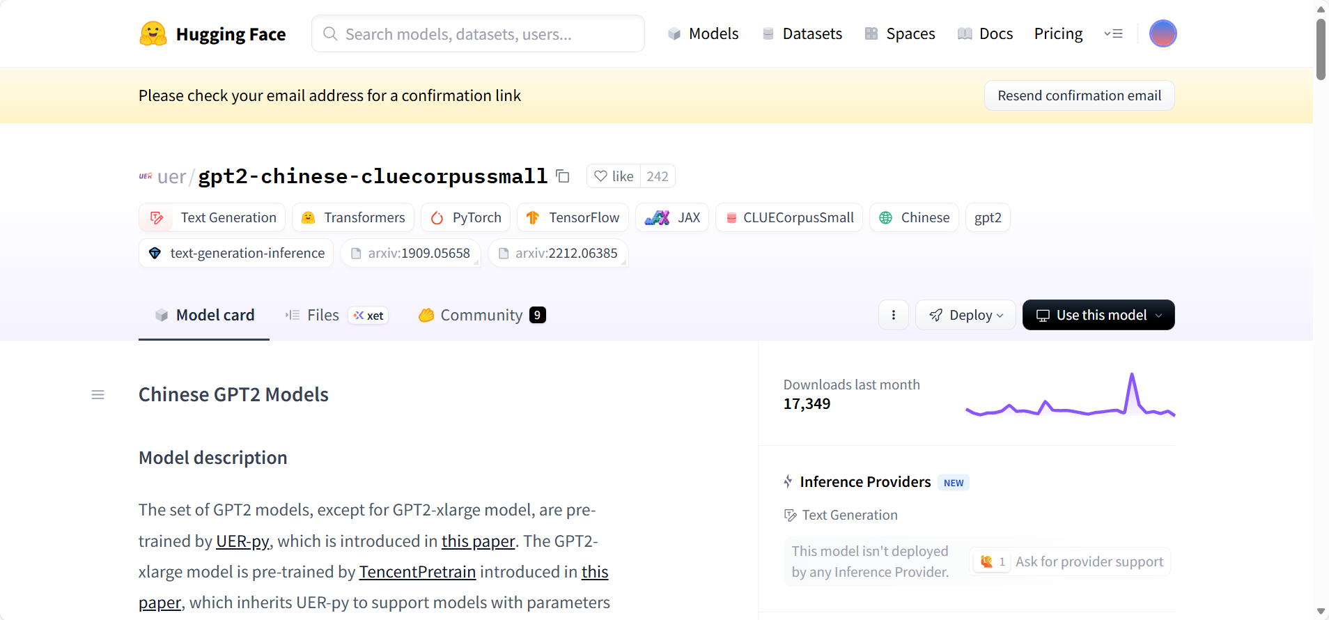 从hugging face上下载大模型进行测试-CSDN博客