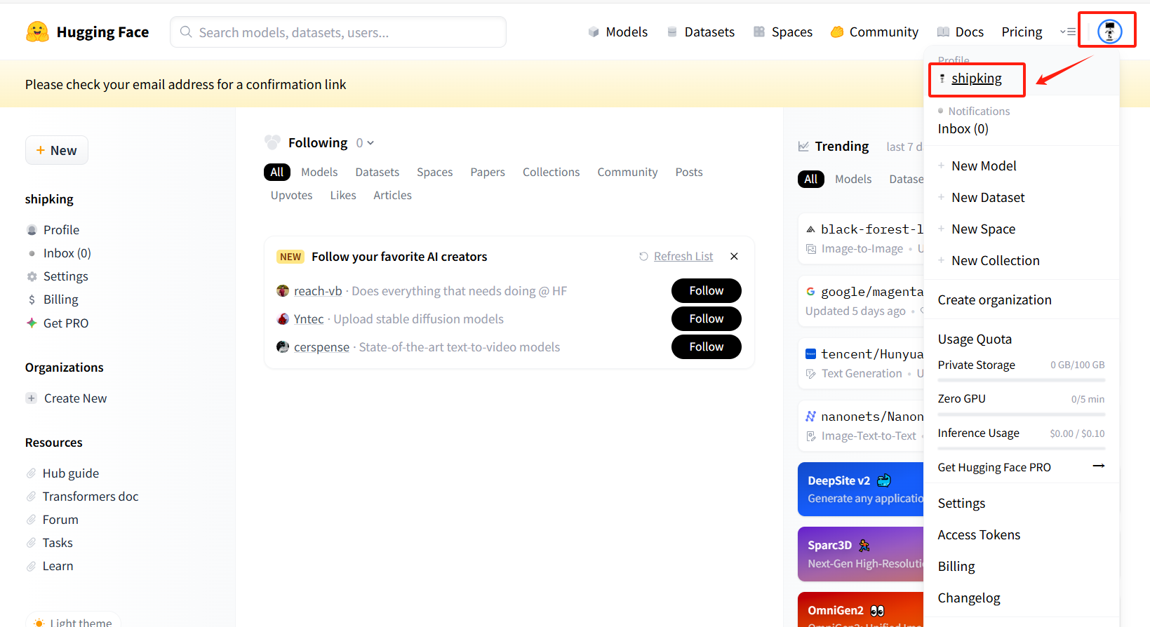 【Hugging Face】API申请 与 用途解析_hugging face inference api-CSDN博客