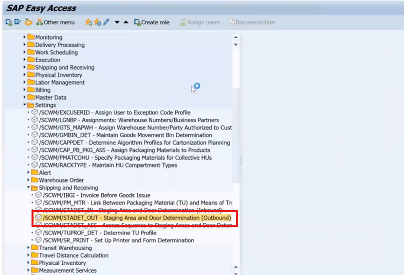 SAP EWM学习笔记之EWM系统对于OUTBOUND DELIVERY如何确定集货区(Staging Area)？_sap door ...