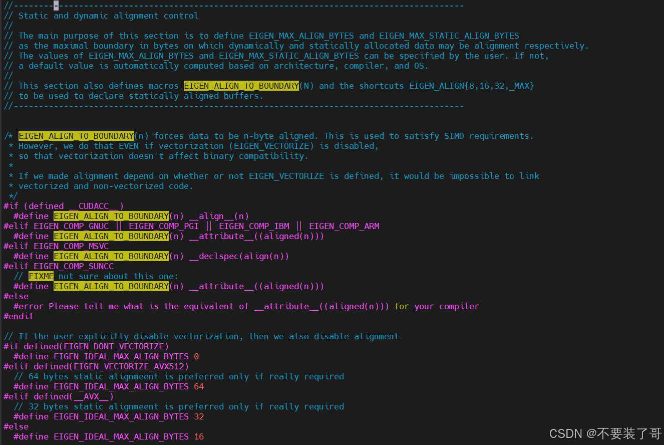 让人摸不透脾气的它——Eigen内存对齐-CSDN博客