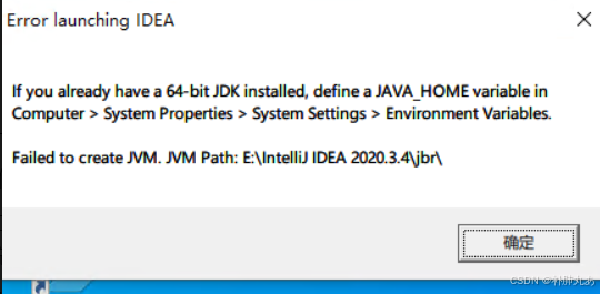 If you already have a 64-bit JDK installed, define a JAVA HOME variable inComputer ＞ System ...