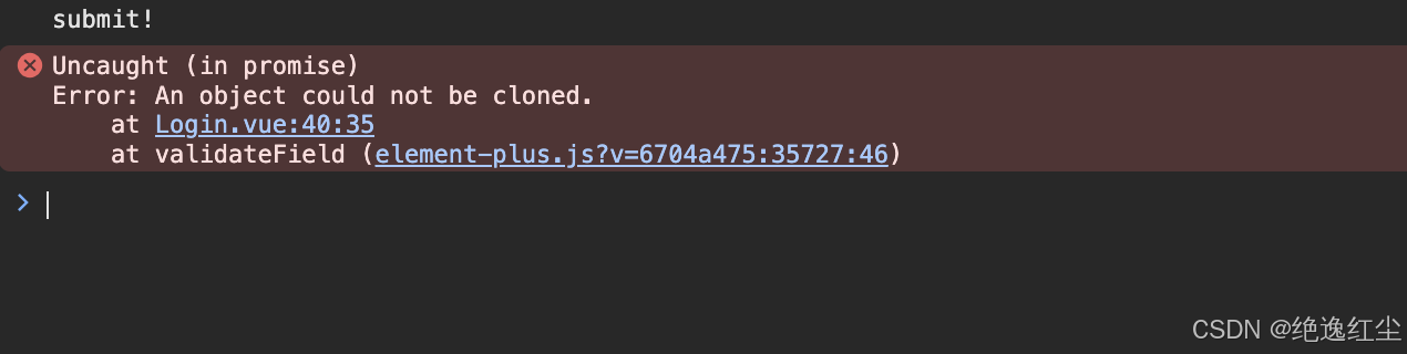 Electron+Vue3项目中，解决通信报错：An object could not be cloned._electron error: an object could not be ...