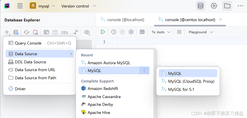 【mysql远程连接】【Datagrip连接linux系统上mysql】_datagrip linux-CSDN博客