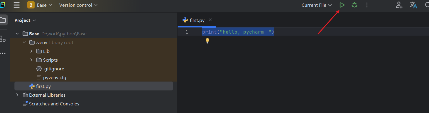 03 pycharm的安装和使用_inherit packages from base interpreter-CSDN博客