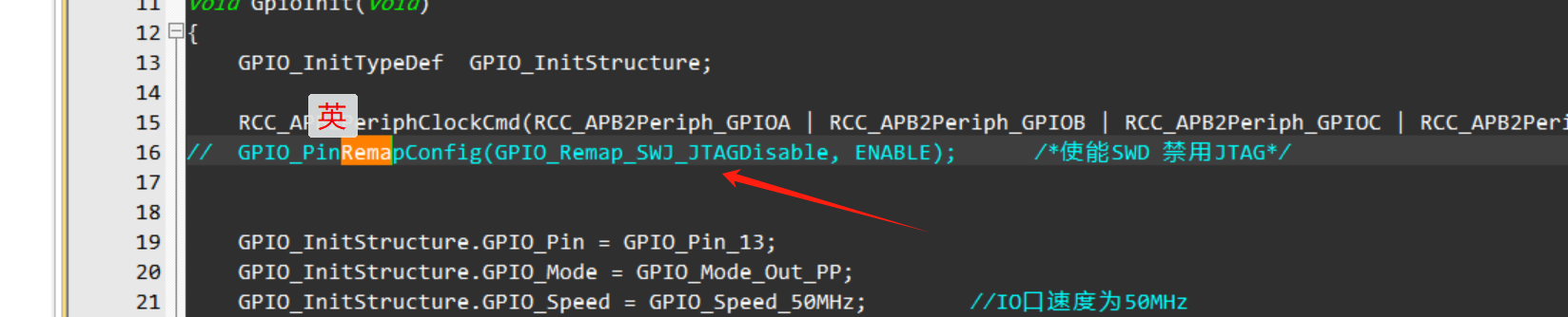 STM32F103C8T6在使用PB3引脚当做按键的与JTAG接口引脚冲突问题？_stm32f103的pb3-CSDN博客