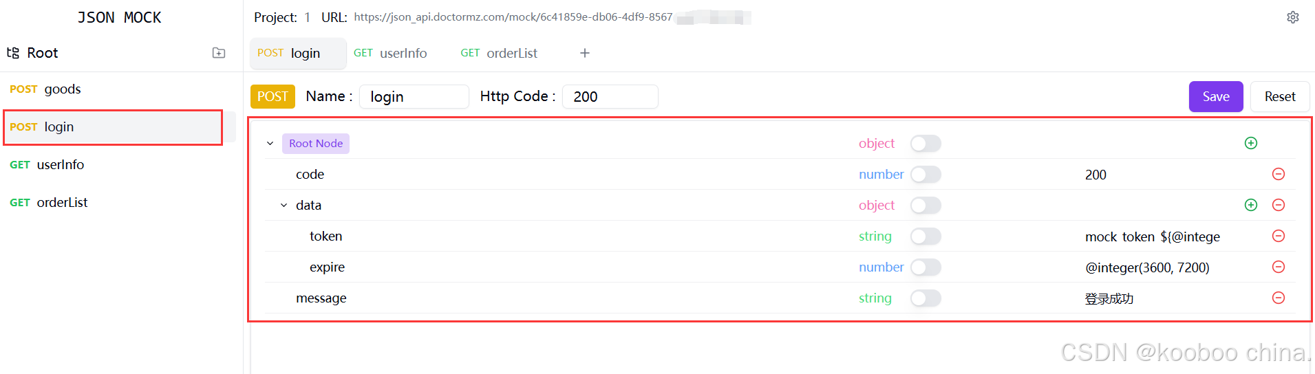 JSON Mock 工具：多接口联动（三）_mockaco能给body里的随机吗-CSDN博客