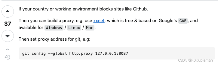 73、 Failed to connect to github.com port 443 after 1 ms: Couldn‘t connect to server_failed to ...