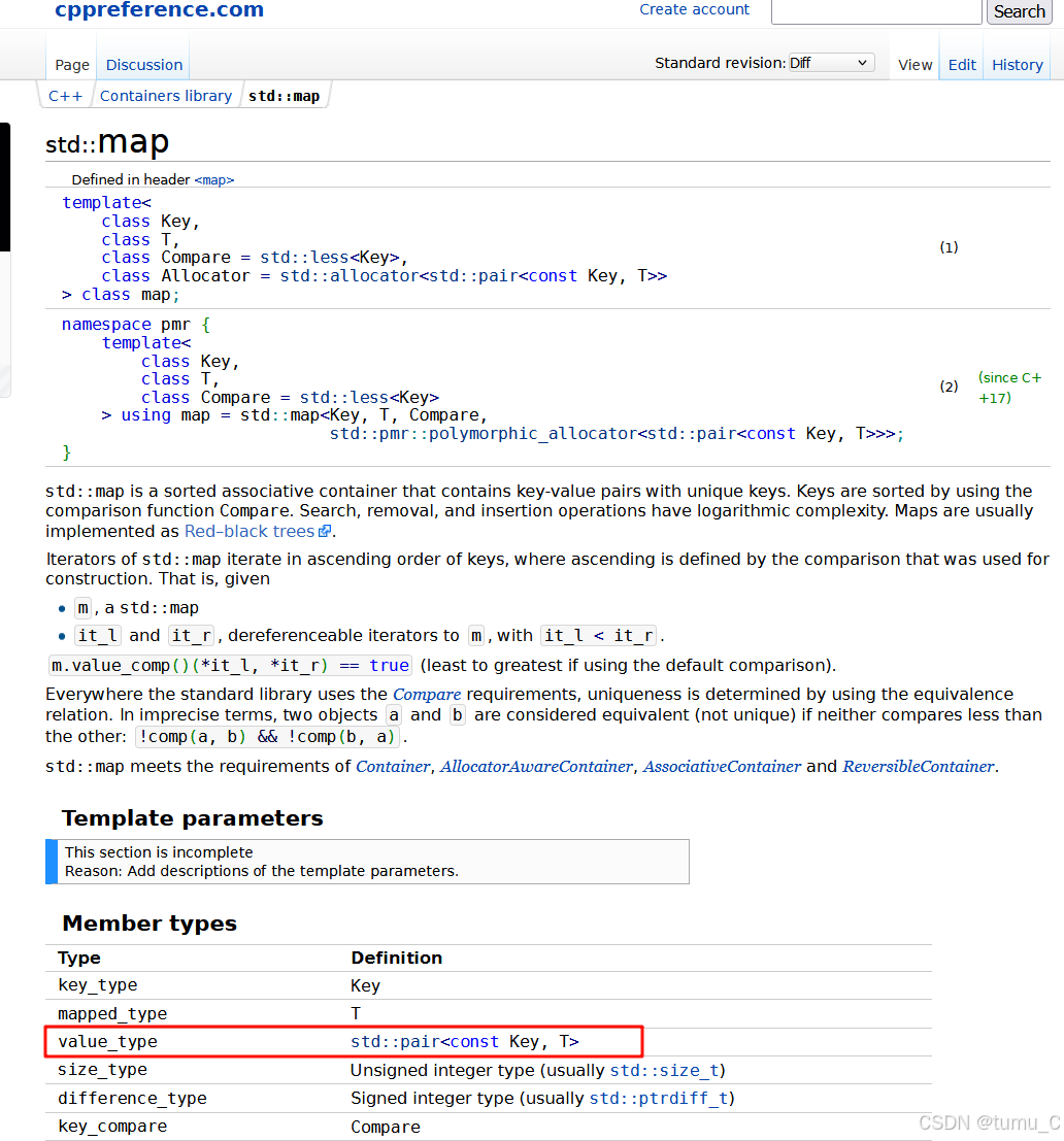 for循环里如果std::pair的类型写不对，可能会产生拷贝初始化行为，造成性能损失。std::map＜int,int＞::value_type的推导。以及推荐写法。_请注 意,第二个for ...