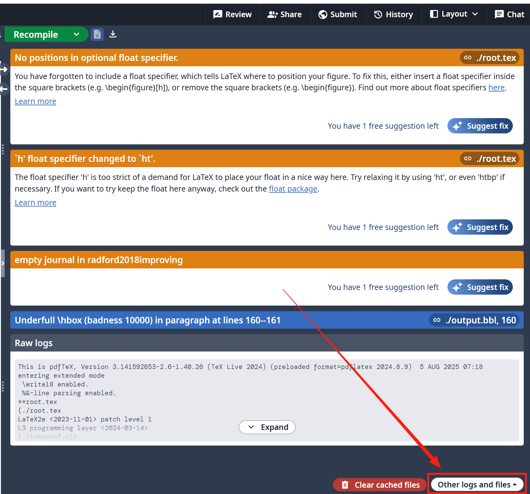 overleaf 论文上传到arxiv_overleaf提交arxiv-CSDN博客