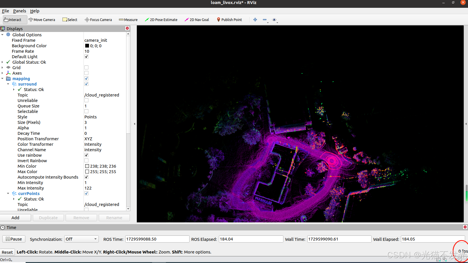 FAST_LIO复现，并用实际建图_fastlio复现-CSDN博客