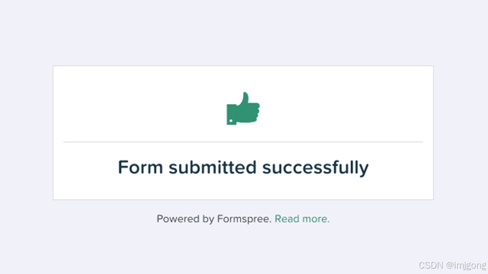 Formspree 為 HTML 靜態網頁加入線上寄信表單-CSDN博客