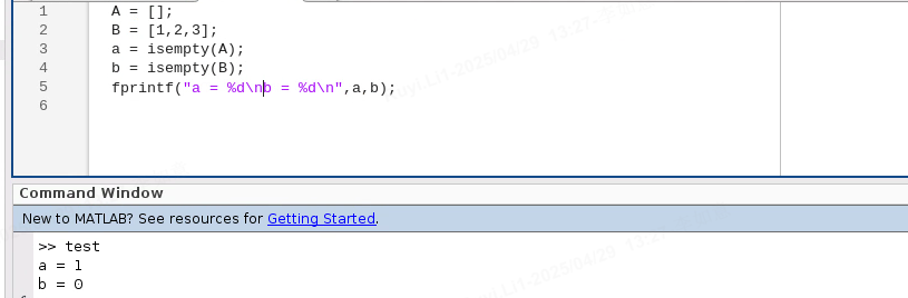 随手记-matlab中isequal()、isempty()函数使用_isempty函数怎么用-CSDN博客