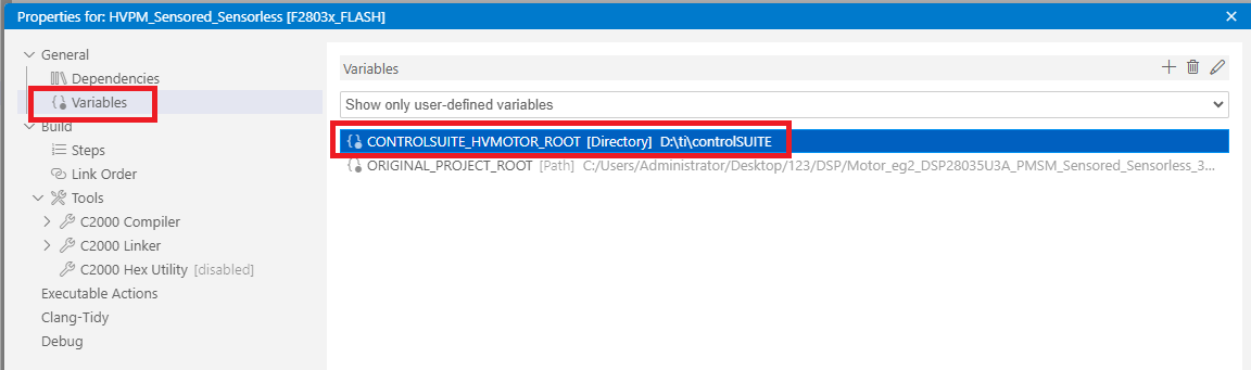 CCS20.1.1出现错误：“gmake: *** No rule to make target ‘D:/ti/controlSUITE/...“_ccs no rule to make ...