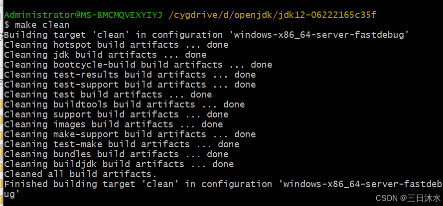 Windows10 环境下编译 OpenJdk12源码_windows 10 编译 openjdk-CSDN博客