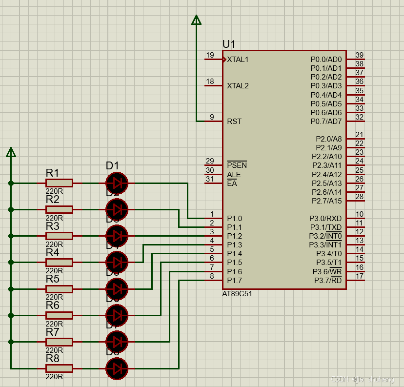 点亮多个LED_c程序点亮多个led-CSDN博客