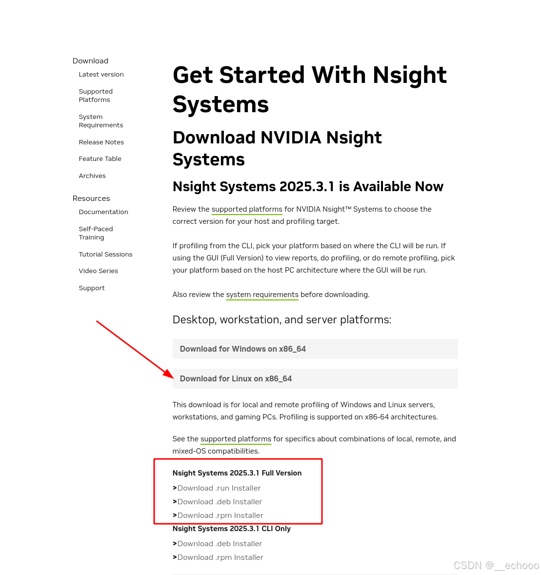 【CUDA】CUDA 编程之 NVIDIA Nsight™ Systems 安装及初步使用_nsight systems安装-CSDN博客