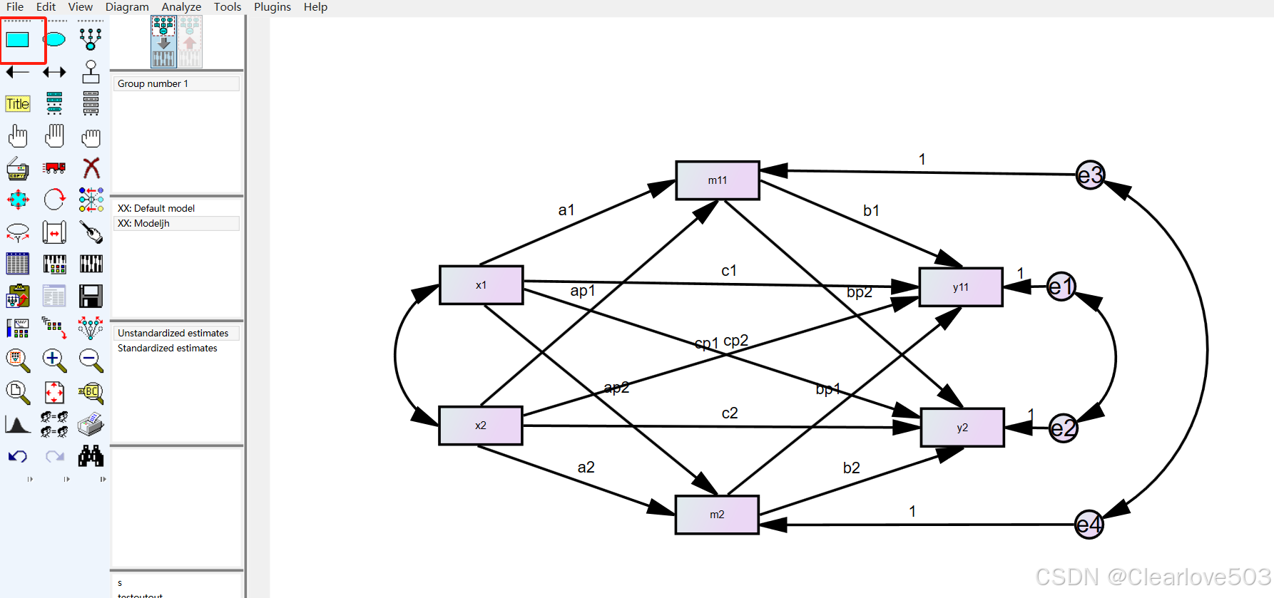 用Amos做主客体互倚中介模型（APIMeM）全攻略_主客体互倚模型-CSDN博客
