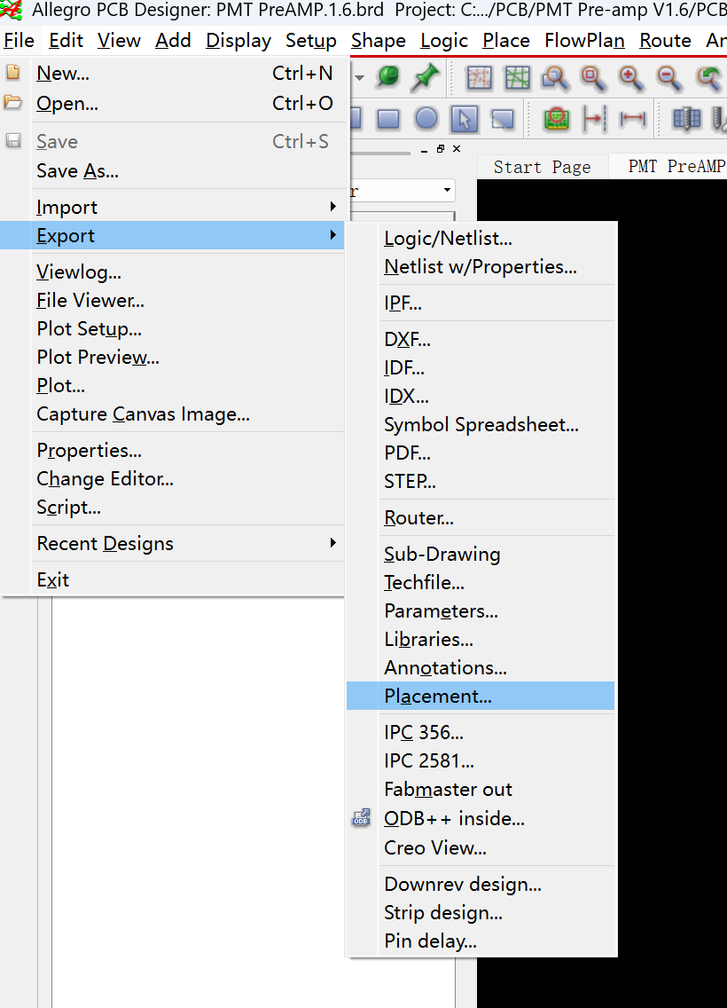 Allegro导出Placement文件并转换嘉立创格式方法_allegro导出坐标文件嘉立创不识别-CSDN博客