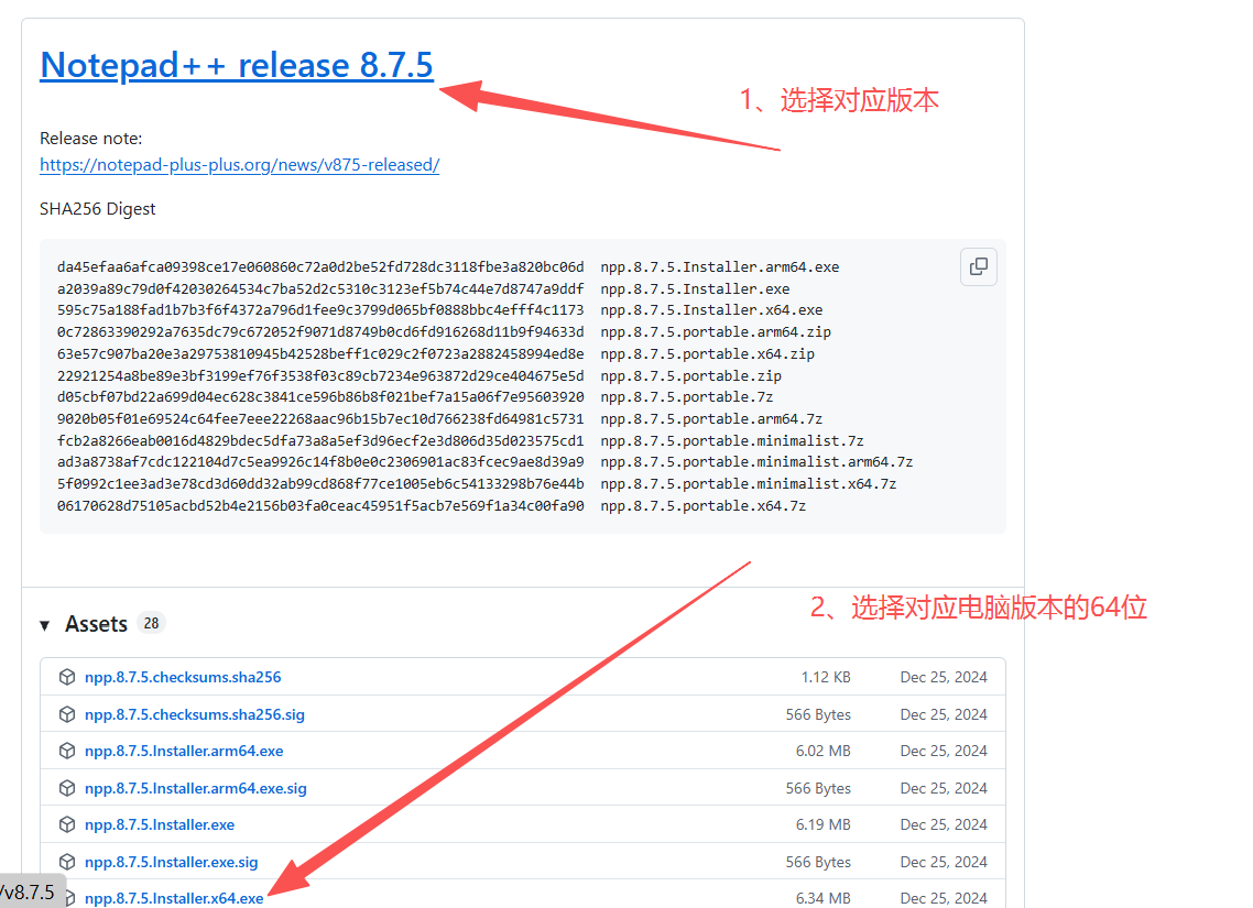 Notepad++下载安装与使用_notpad ++下载安装-CSDN博客