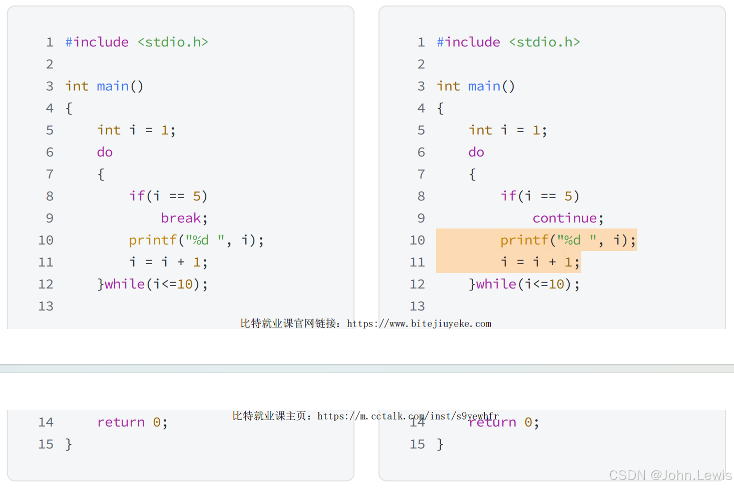 C语言学习笔记-初阶（18）循环结构2：break语句、continue语句、goto语句_c语言continue-CSDN博客