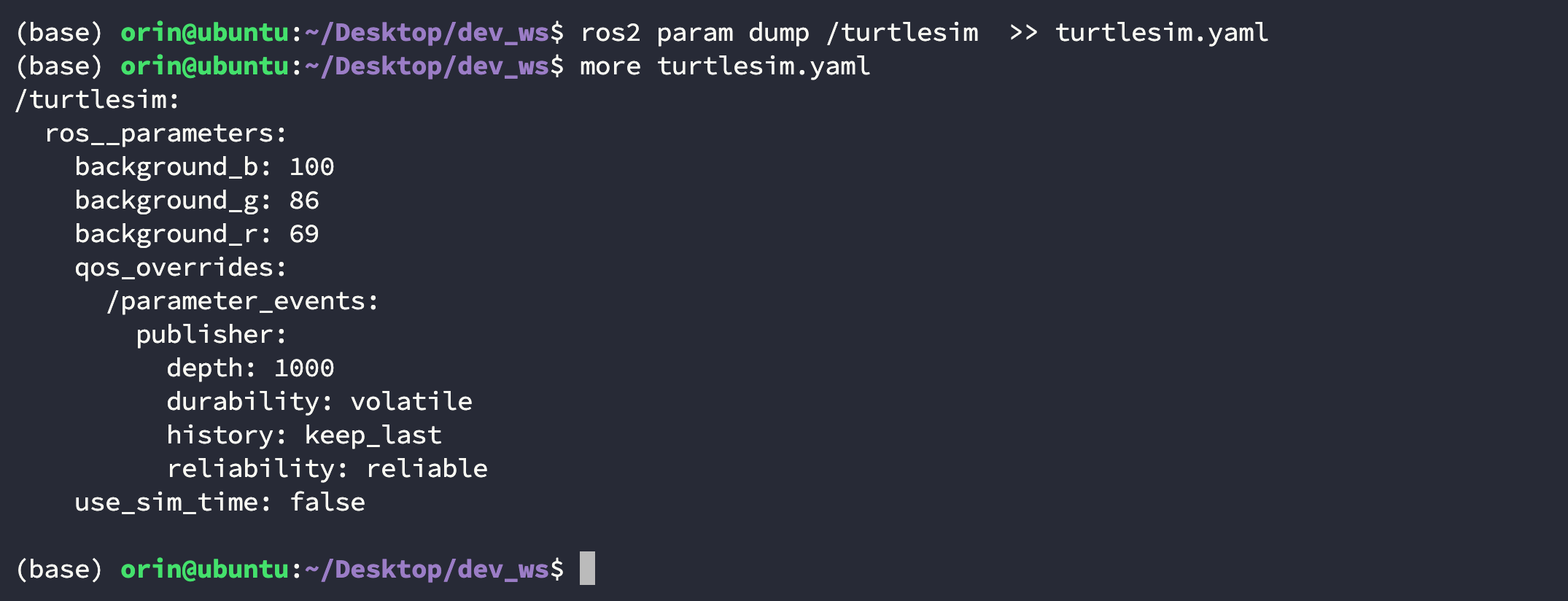 ROS2 Humble 笔记（九）参数 param_ros2 parameters-CSDN博客