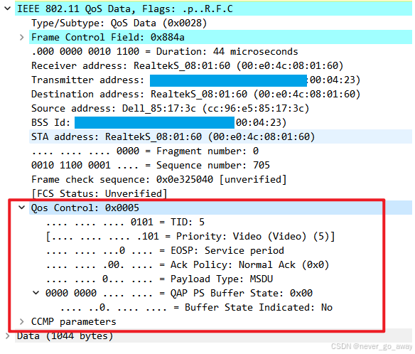 QoS 控制字段_qos字段-CSDN博客