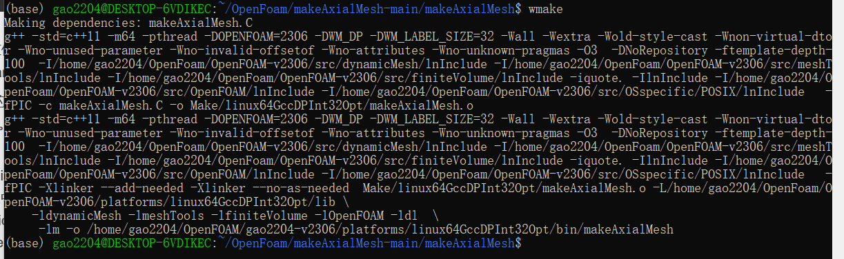 openfoam-v2306的二维轴对称计算网格转换方法makeAxialMesh_openfoam二维轴对称-CSDN博客