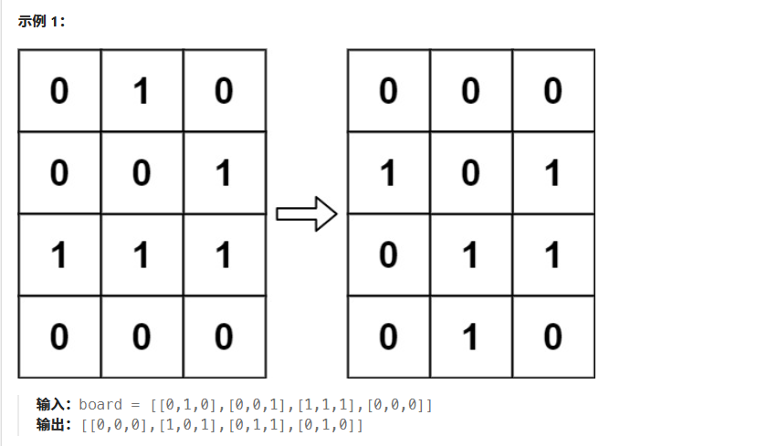 leetCode力扣——289.生命游戏-CSDN博客