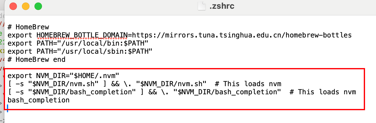 MAC安装NVM / 使用nvm官网安装方法后依旧报错not found nvm-CSDN博客