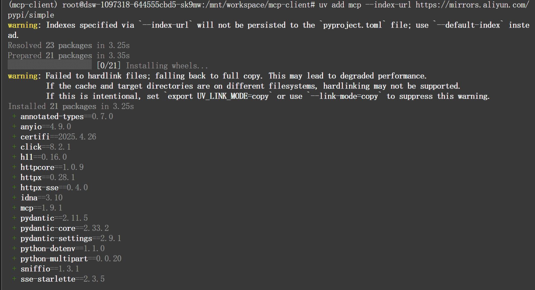MCP客户端Client开发流程_pip install mcp-client-CSDN博客