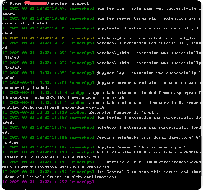 python3.8环境下安装jupyter notebook_python3.8安装jupyter-CSDN博客