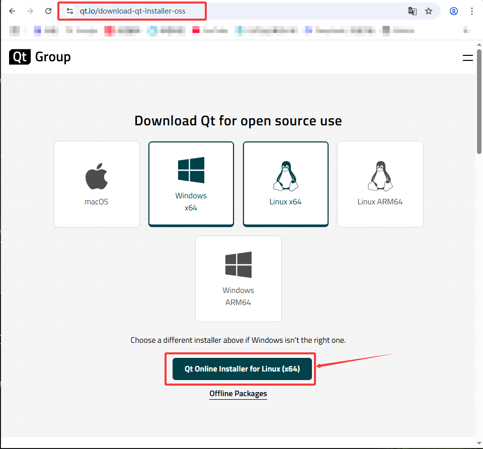 Linux系统安装Qt_linux安装qt-CSDN博客