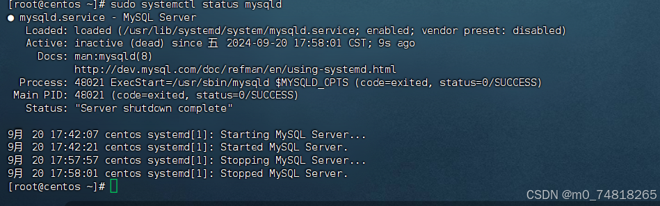 Centos7 MySQL的卸载与MySQL8.0安装教程_centos7 卸载mysql-CSDN博客