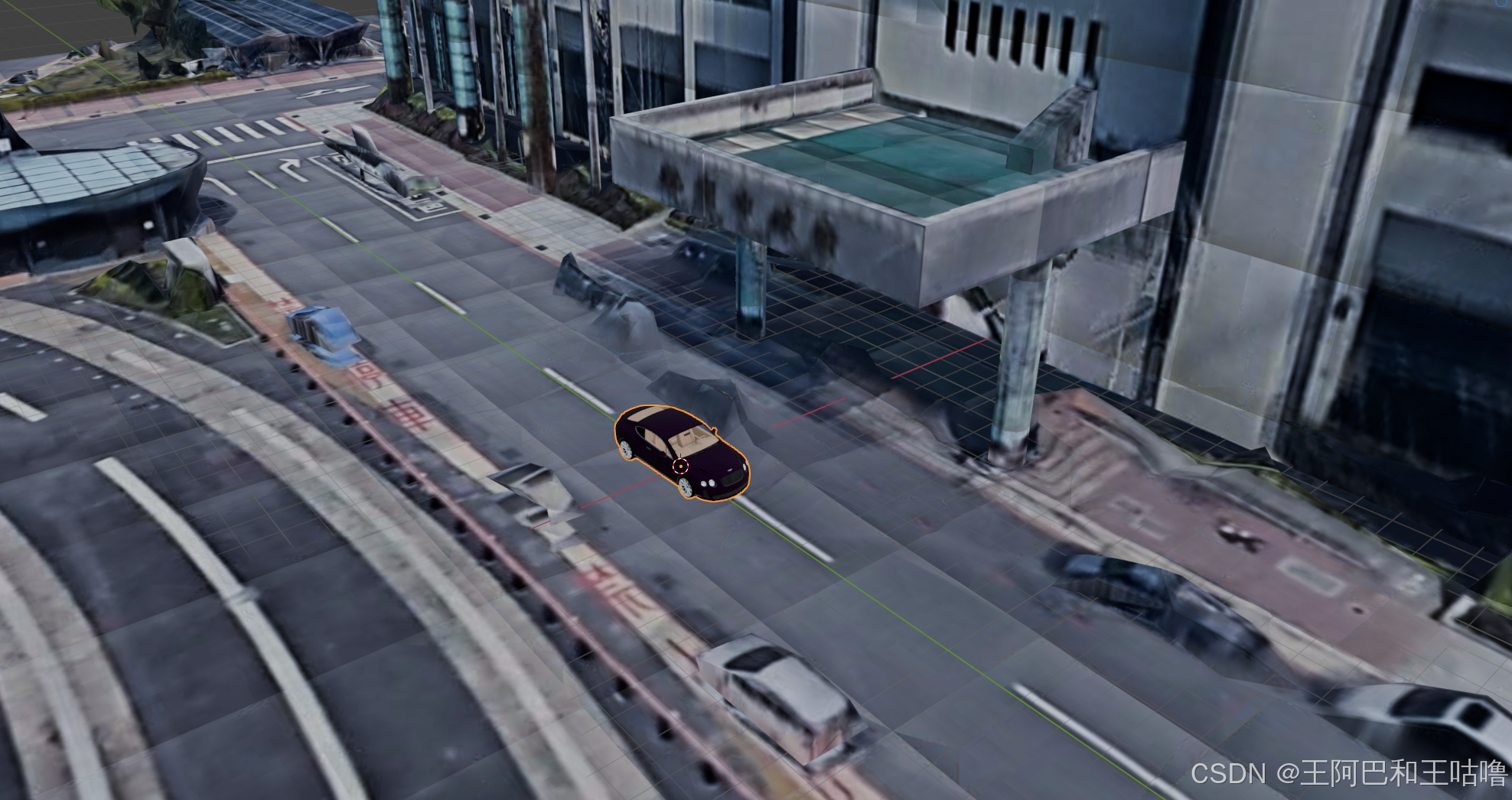 【RealEarthStudio】创建独立的场景模型_blender打开osgb-CSDN博客