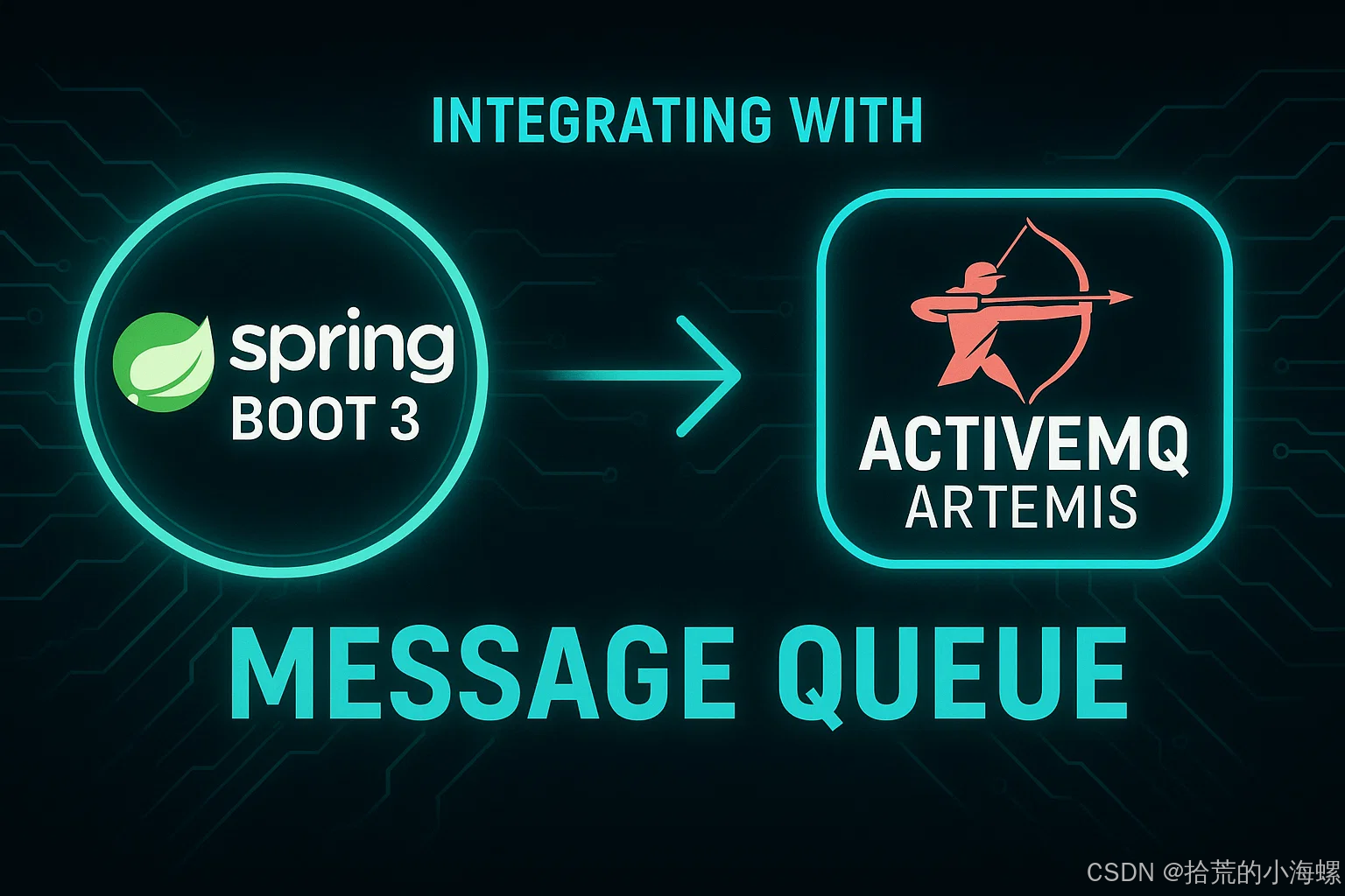 JAVA：Spring Boot3 集成 ActiveMQ Artemis 消息队列_activemq artemis spring boot-CSDN博客