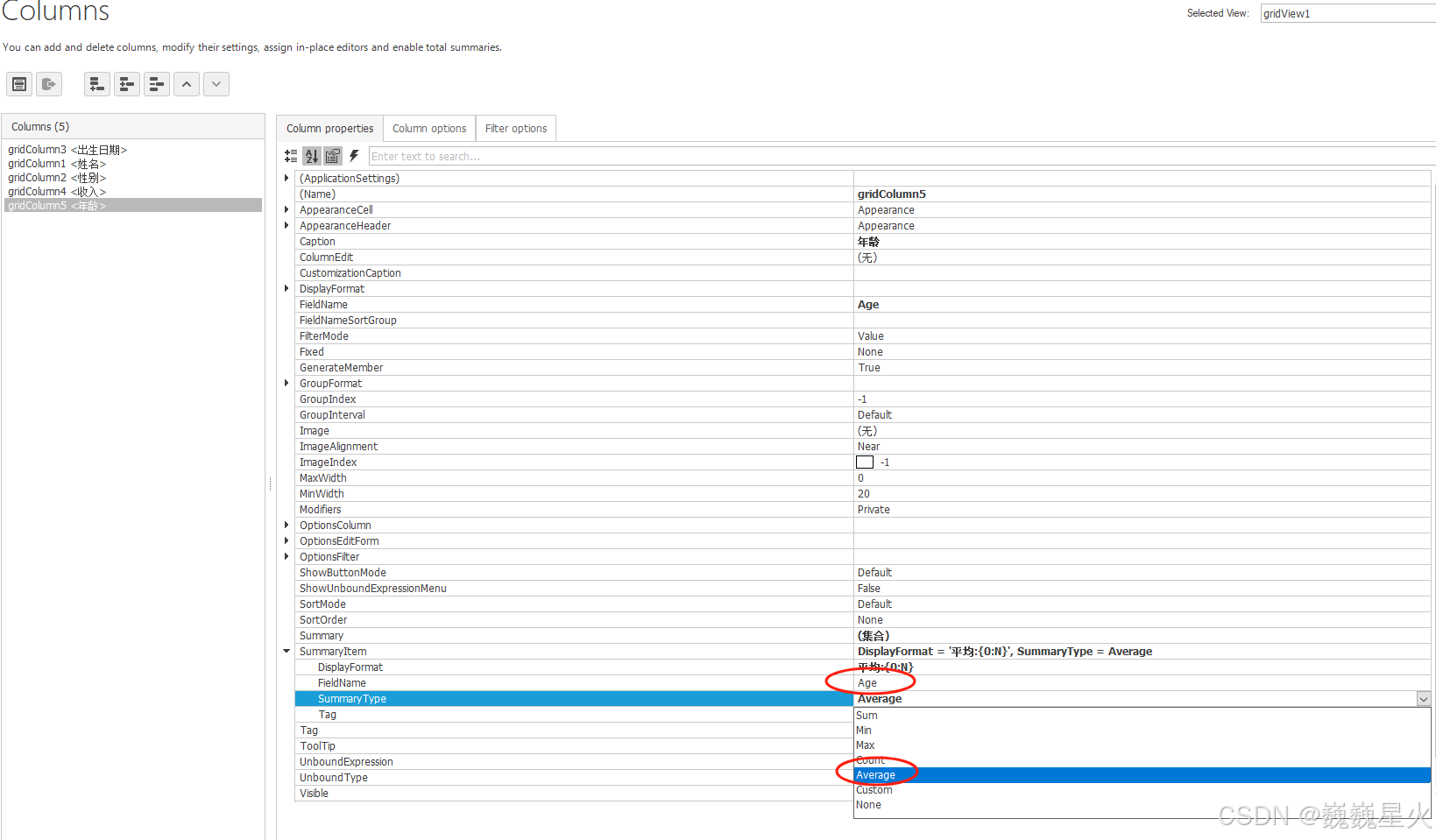 DevExpress之GridView设置_devexpress gridview-CSDN博客