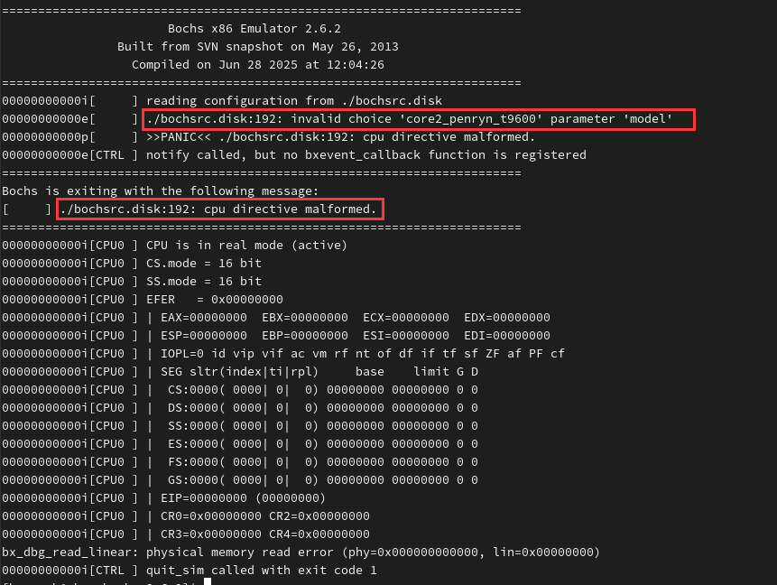 操作系统真象还原1：bochs下载安装——问题记录_bochsrc:278: romimage directive malformed-CSDN博客