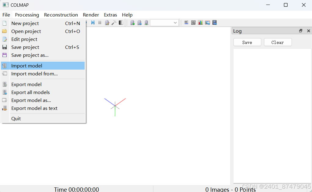 COLMap三维重建-CSDN博客