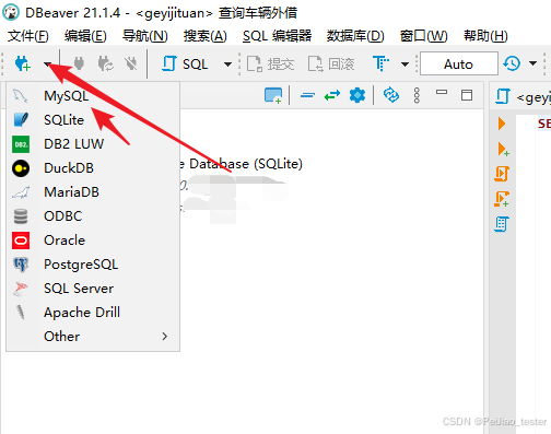 Dbeaver21.1.4常用操作步骤_dbeaver怎么新建查询窗口-CSDN博客