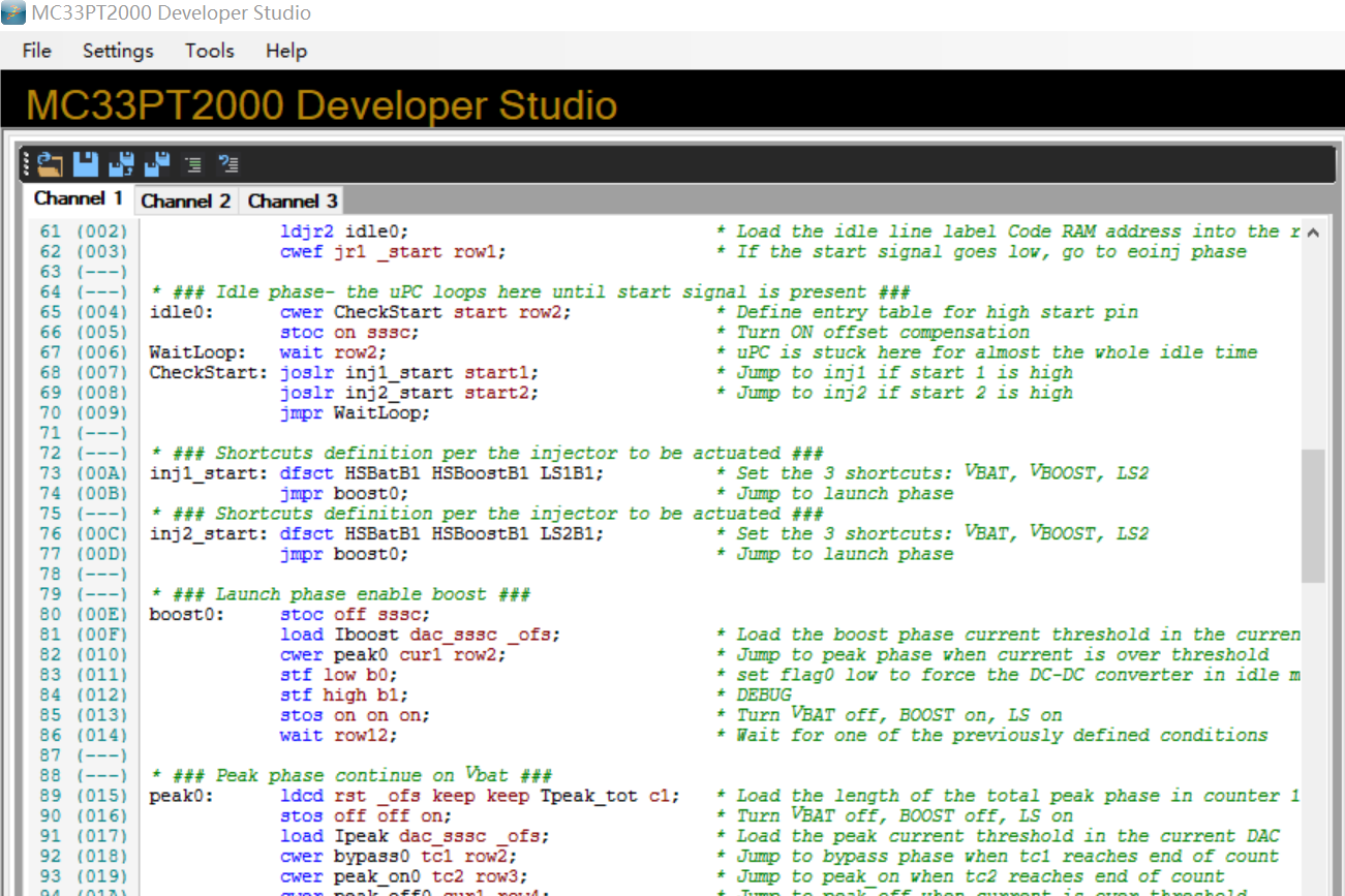 MC33PT2000控制详解一：PT2000 Dev Studio工具的使用-CSDN博客