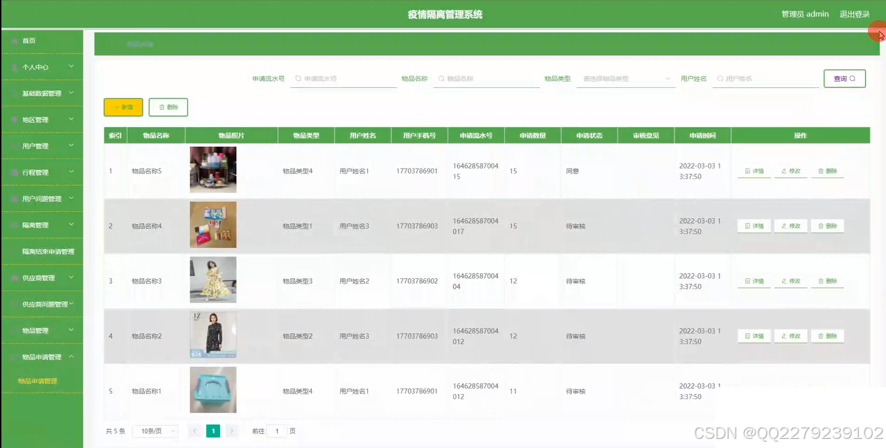 168java jsp SSM Springboot疫情隔离管理系统（源码+运行视频+讲解视频）-CSDN博客