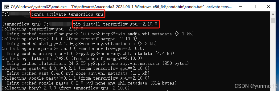 conda 搭建tensorflow-GPU和pycharm软件环境配置_conda安装tensorflow gpu-CSDN博客