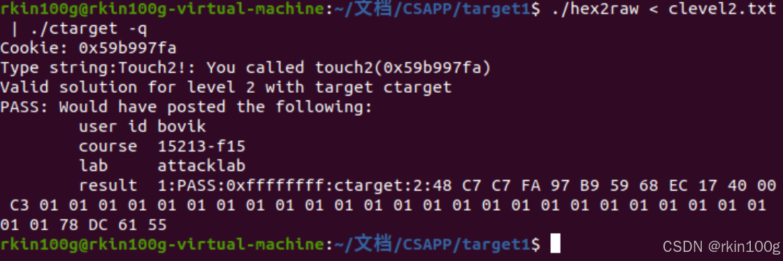 CSAPP_Attack Lab_csapp attacklab-CSDN博客