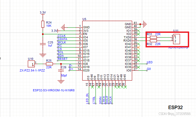 ESP32-S3固件烧写IO接口_esp32烧录连接示意图-CSDN博客