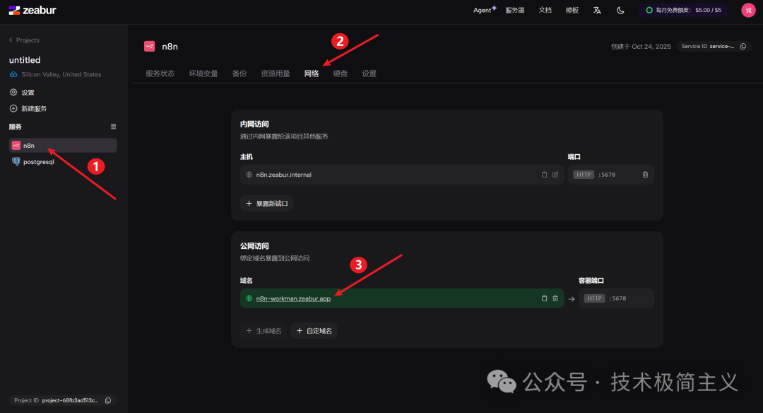 一键部署 n8n 自动化平台：Zeabur完整教程-CSDN博客