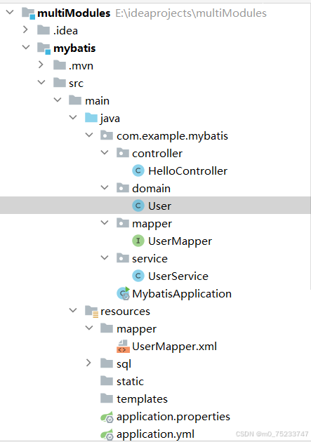 SpringBoot 结合MyBatis读取MySQL数据实践_springboot mybatis mysql-CSDN博客