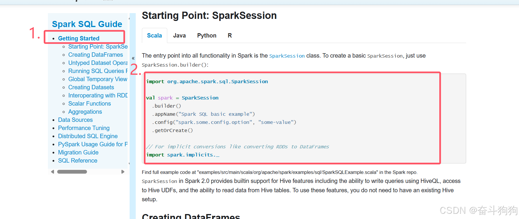关于spark新手如何读取csv文件流程_spark读取csv文件-CSDN博客