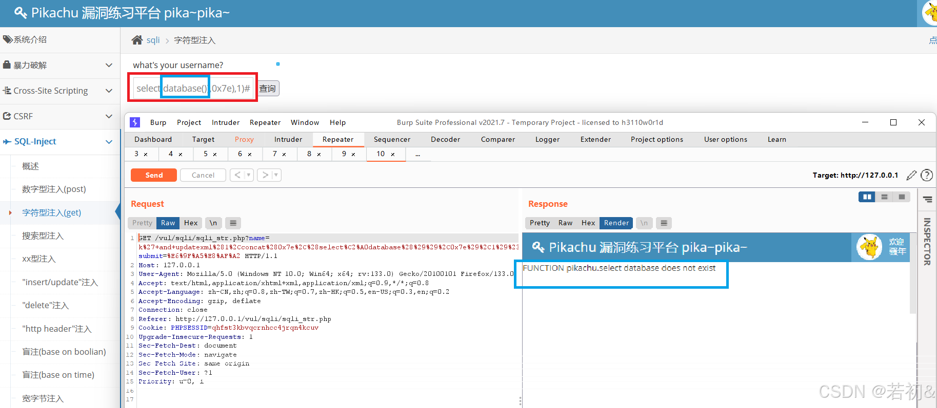 新手小白入门——SQL注入之报错注入_updatexml-CSDN博客