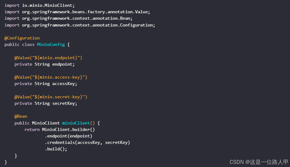 Spring Boot 整合 MinIO 实现文件上传功能_minio 上传本地文件-CSDN博客
